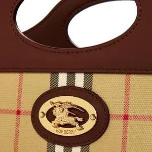 Burberry Minimalist Checkpattern Handbag