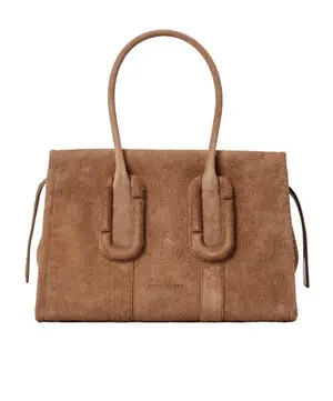 Marc Jacobs Suede Tote Bag - Brown