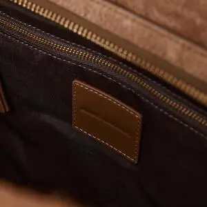 Marc Jacobs Suede Tote Bag - Brown