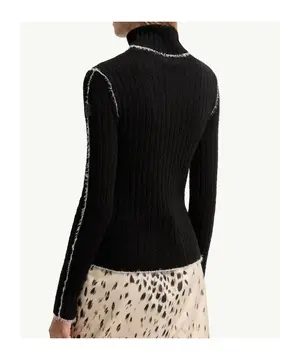 Moncler Wool Blend Turtleneck Sweater