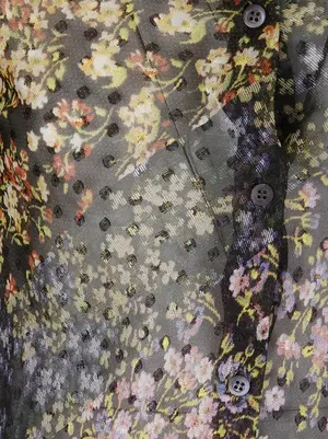 Dries Van Noten Long Floral Dress