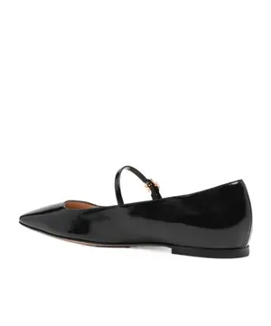 GIANVITO ROSSI Square-toed Flat Shoes