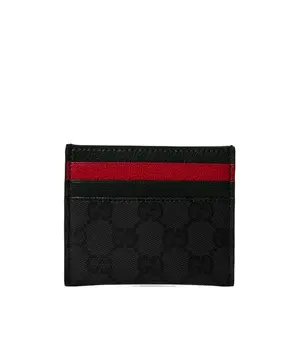 Gucci Minimalist Jacquard Card Holder