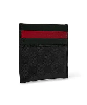 Gucci Minimalist Jacquard Card Holder