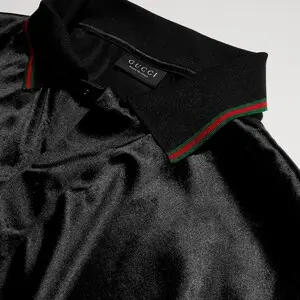 Gucci Web Trim Polo Shirt