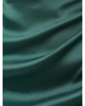 Aidan Mattox One Shoulder Stretch Mikado Gown
