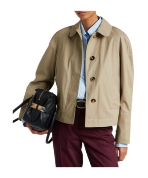 Burberry Classic Plaid Trench Coat