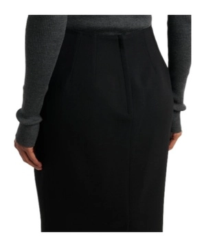 Dolce & Gabbana Virgin Wool Pencil Skirt