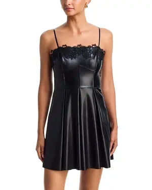 Aqua Trimmed Cocktail Dresses