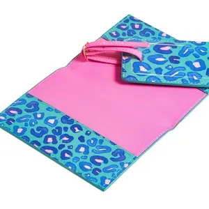 ZSA ZSA ZSU Meilin 100% Pvc Travel Set 8.5 X Green