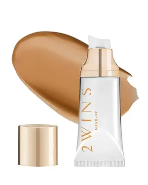 2WINS Paris Glow Effect Cover Foundation, 1.69 Oz - Medium