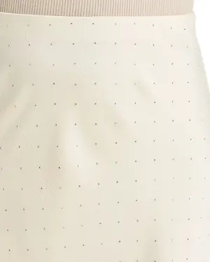 MILLY Eden Studded Maxi Skirt