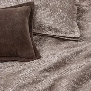 HUDSON PARK COLLECTION Velvet Decorative Pillow, 12 X 22 Exclusive - Fudge Mousse