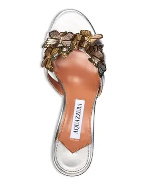 AQUAZZURA Papillon 75 Mules