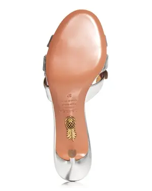 AQUAZZURA Papillon 75 Mules