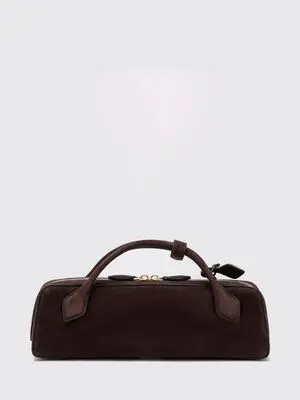 Alaïa Le Teckel Suede Sheepskin Handbag With Double Handle