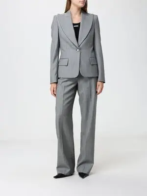 Alexander McQueen Tailored Wide-leg Wool Trousers With Off-center Closure