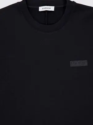 Givenchy Relaxed-fit Cotton Crewneck Sweatshirt With Tonal Logo
