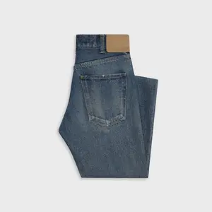 Celine Dylan Straight-cut Jeans In Union Wash Denim