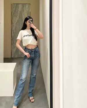 Celine Dylan Straight-cut Jeans In Union Wash Denim