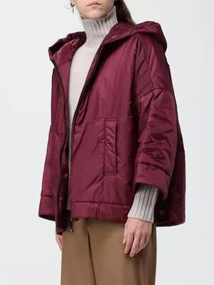 Max Mara Hooded Water-repellent Short Down Jacket With Camel Filling
