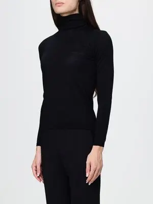 Max Mara Slim Fit Long-sleeved Turtleneck Jumper In Pure Wool
