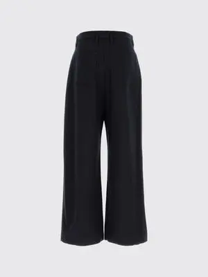 Giorgio Armani Pleated Wide-leg Trousers In Virgin Wool Flannel