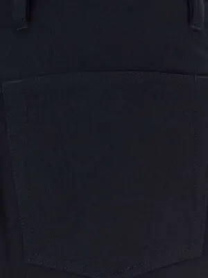 Giorgio Armani Pleated Wide-leg Trousers In Virgin Wool Flannel