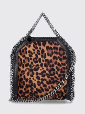 Stella McCartney Falabella Animal-print Alter Mat Mini Handbag - Brown