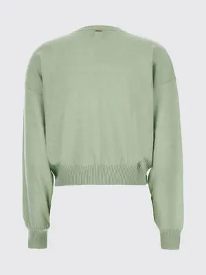 TWINSET Cashmere And Silk Crewneck Sweater With Dropped Shoulders