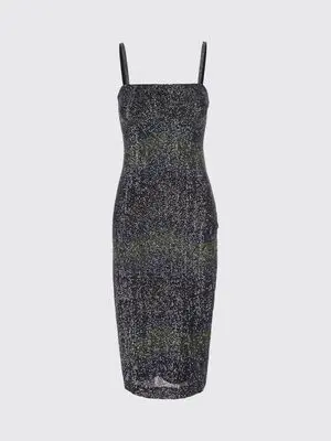 Missoni Lurex Midi Sheath Dress With Sequins And Square Neckline