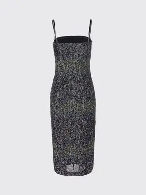 Missoni Lurex Midi Sheath Dress With Sequins And Square Neckline