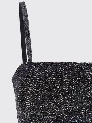 Missoni Lurex Midi Sheath Dress With Sequins And Square Neckline