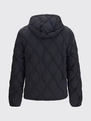 Burberry Hooded Quilted Nylon Puffer Jacket With Ekd Logo - Black