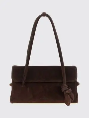 Jacquemus Le Turismo Suede Calfskin Shoulder Bag With Logo