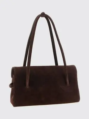 Jacquemus Le Turismo Suede Calfskin Shoulder Bag With Logo