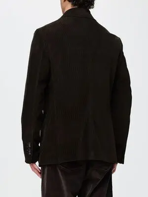 CIRCOLO 1901 Double-breasted Cotton Velvet Blazer With Patch Pockets