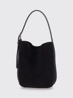 TOTEME Mini Suede Calfskin Handbag With Adjustable Handle - Brown