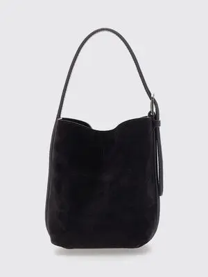 TOTEME Mini Suede Calfskin Handbag With Adjustable Handle
