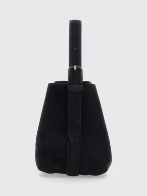 TOTEME Mini Suede Calfskin Handbag With Adjustable Handle