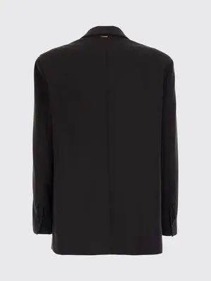 TWINSET Double-breasted Viscose Blend Blazer With Peak Lapels - Brown