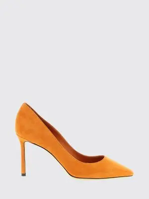 JIMMY CHOO Romy Suede Stiletto Heel Pumps - Orange