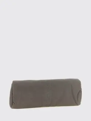 Rick Owens Rectangular Smooth Calfskin Leather Flap Clutch