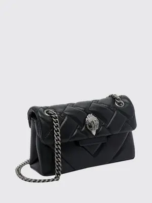 Kurt Geiger Kensington Matelassé Leather Mini Bag With Rhinestone Logo