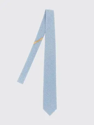 FERRAGAMO All-over Gancini Monogram Pure Silk Tie