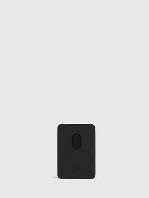 Valentino Garavani Vlogo Signature Grained Calfskin Leather Card Holder - Black