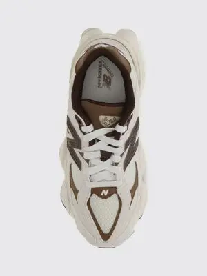 NEW BALANCE 9060 Suede And Mesh Trainers With Abzorb Midsole - Cream