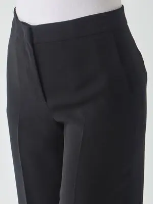 TWINSET High-waisted Straight Trousers In A Tailored Crêpe Design