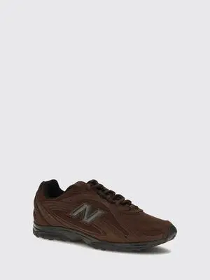 NEW BALANCE 204l Leather And Suede Low-top Trainers With Side Logo