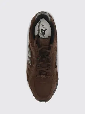 NEW BALANCE 204l Leather And Suede Low-top Trainers With Side Logo